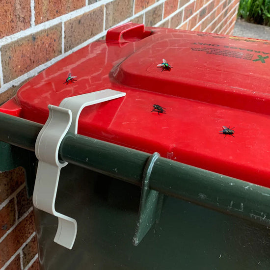 LidStop 4-Pack | Wheelie Bin Lid Lock for Wind & Animals (Australia)