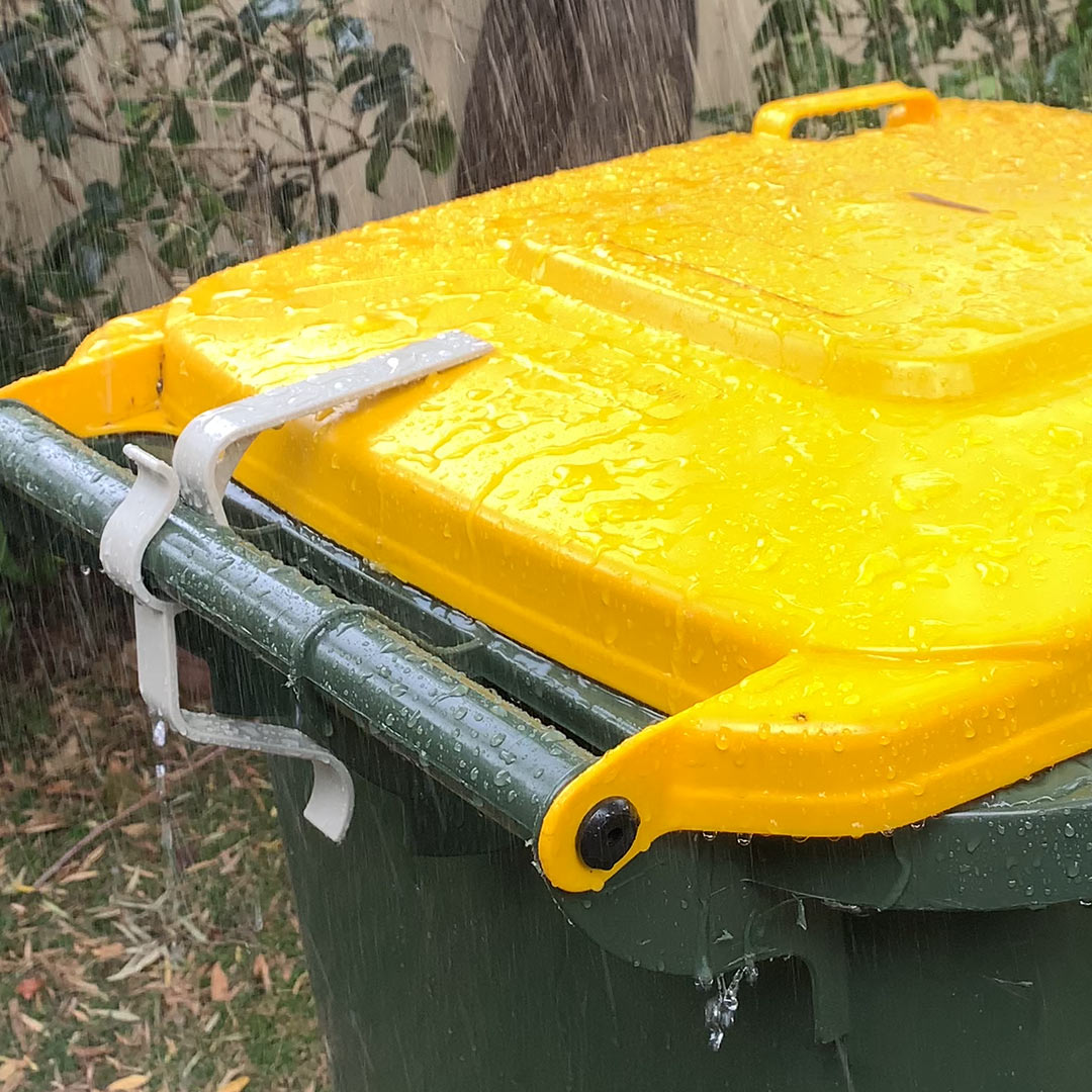 LidStop: Secure Gravity Lock for Wheelie Bins in Australia